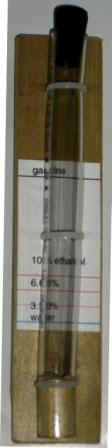 ethanol test in gasoline